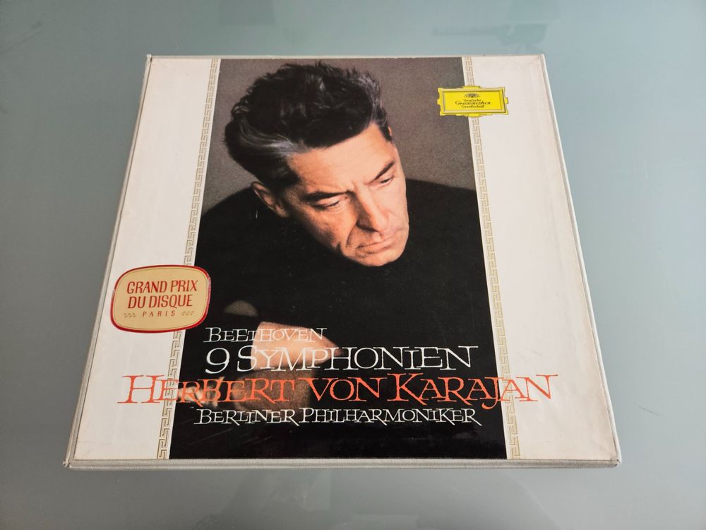 Beethoven 9 Symphonien Karajan DGG 8x LP Vinyl Box (Gebraucht) in Herzogenbuchsee für CHF 13 ...
