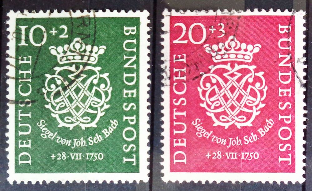 BRD 1950: 200. Todestag von J. S. Bach, O | Kaufen auf Ricardo