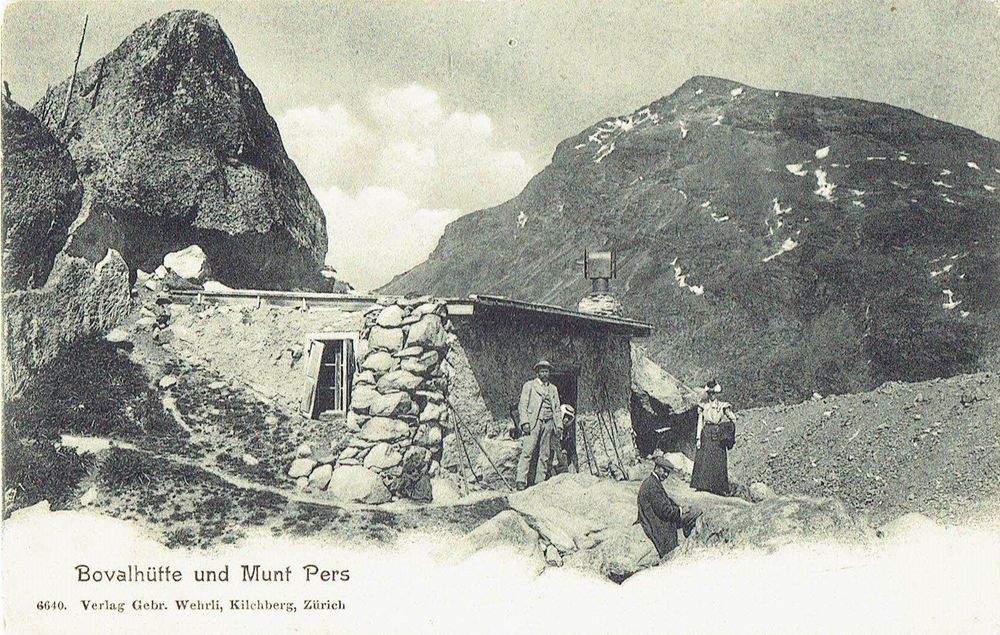 Boval-Hütte GR ca. 1910 (Gebraucht) in für CHF 4 – mit Lieferung auf ...