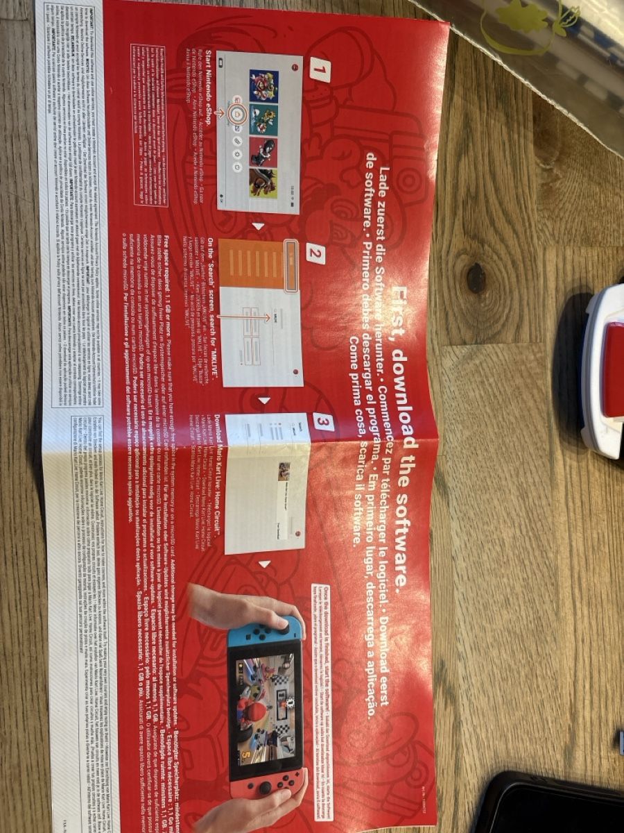 Mario Kart Live Home Circuit - Nintendo Switch, Mario Set (Gebraucht ...