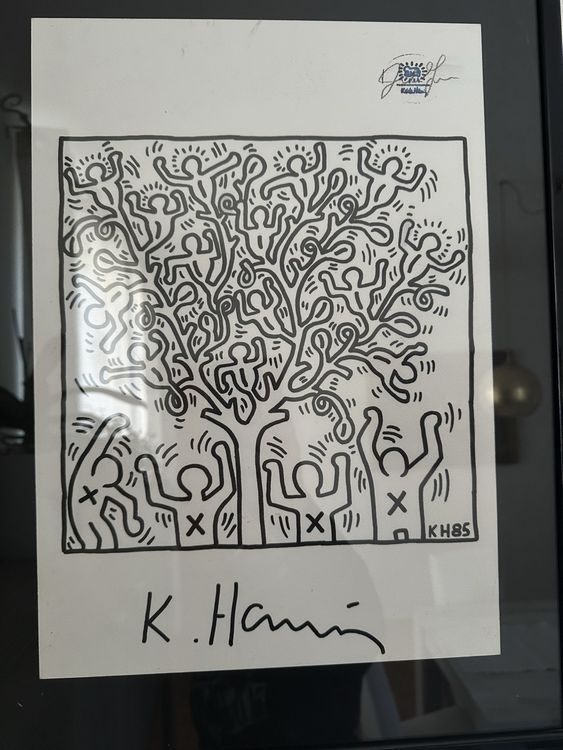Keith Haring Zeichnung | Kaufen auf Ricardo