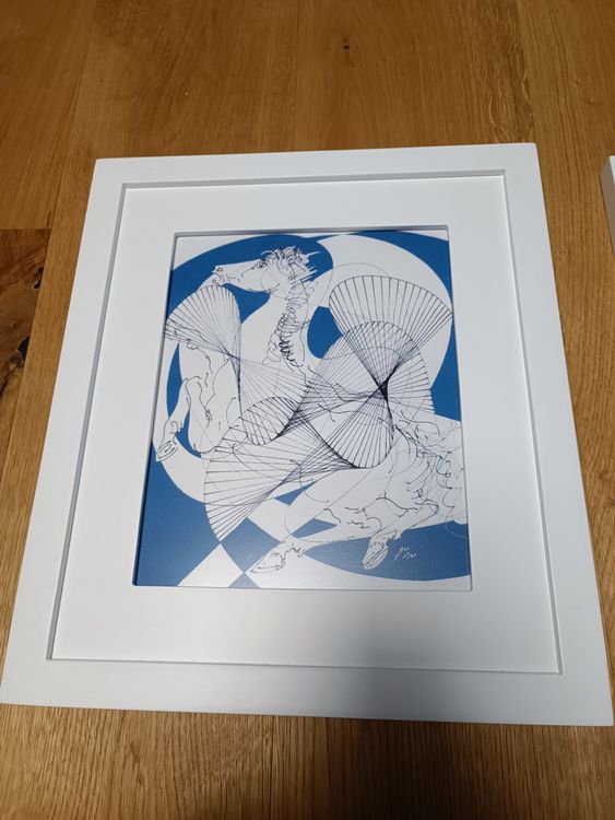 Hans Erni Bild Pferde in Bewegung | Kaufen auf Ricardo