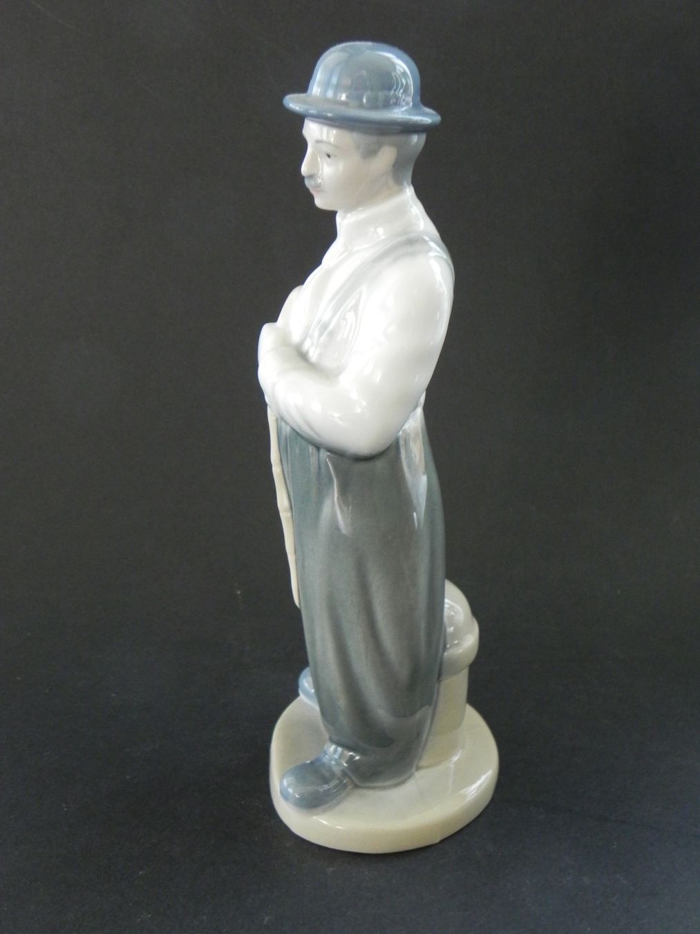 Figur Charlie Chaplin - Porcelanas Miguel Requena - Spanien (Neu ...