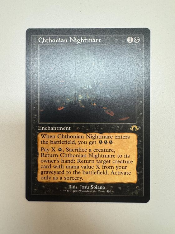 Retro Frame Chthonian Nightmare Modern Horizons 3 NM (Neu (gemäss ...
