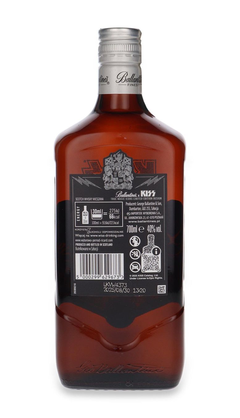 Ballantine's Finest KISS - Scotch Whisky Limited Edition 0,7 (Neu und ...