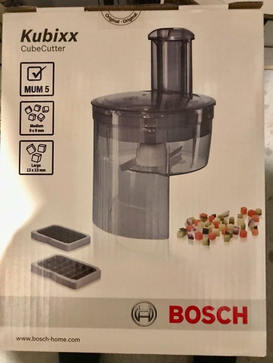 Bosch MUM 5 Kubixx Cube Cutter | Kaufen auf Ricardo
