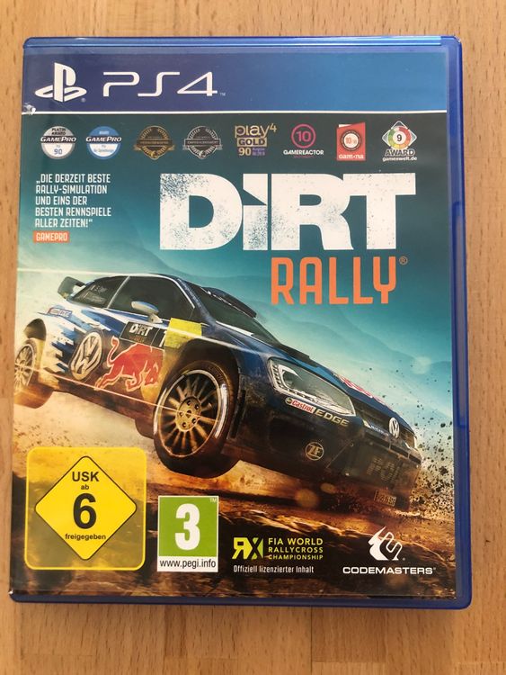 Dirt Rally - PS 4 (Gebraucht) in Nussbaumen AG für CHF 14.9 – mit ...