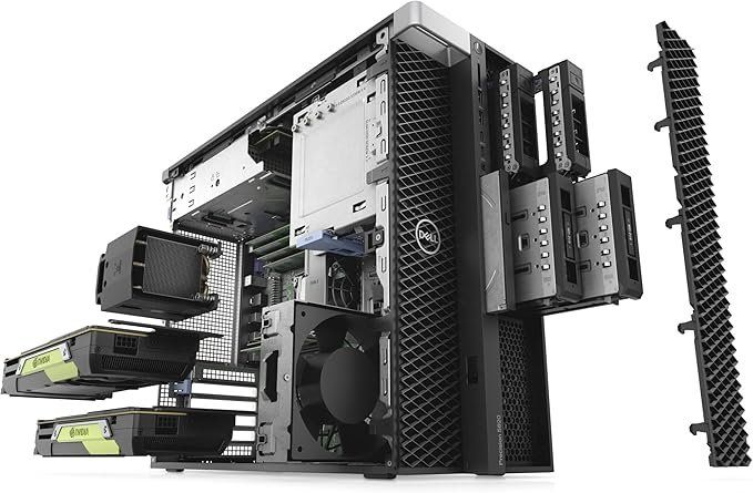 WS LLM Dell 2xQuadro 32Gb VRAM 512GB RAID 3To AI Inference (Gebraucht ...
