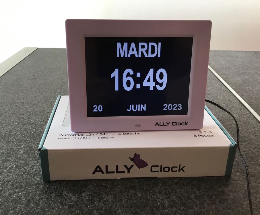 ALLY Clock - Calendrier et horloge numériques | Kaufen auf Ricardo