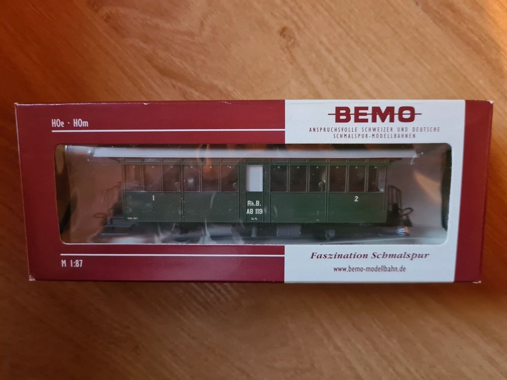Bemo 3232 119 Zweiachser-Personenwagen | Kaufen auf Ricardo