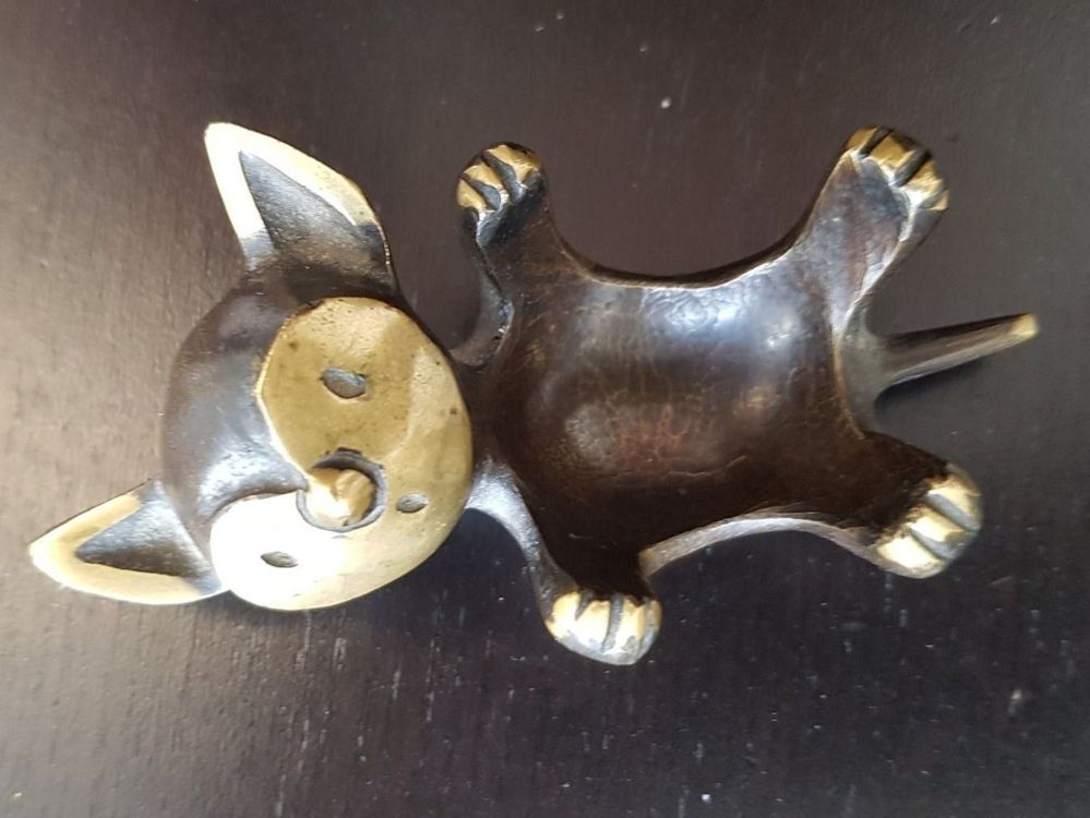 Vintage, Baller Katze Kerzenständer 50er (Gebraucht) in Riehen für CHF ...