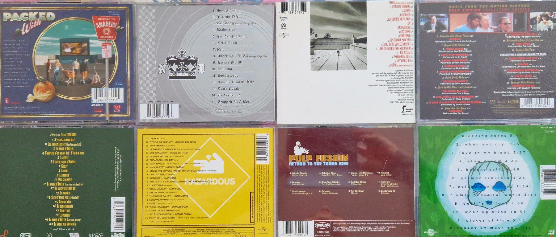 Movie-Filmmusik-Pulp Fiction-Snatch-8 CD (Gebraucht) in Rheinfelden für ...