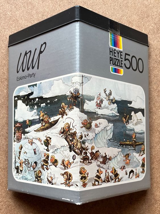 Rare Puzzle! Heye Loup Eskimo-Party 500 Teile (Gebraucht) in Tuggen für ...