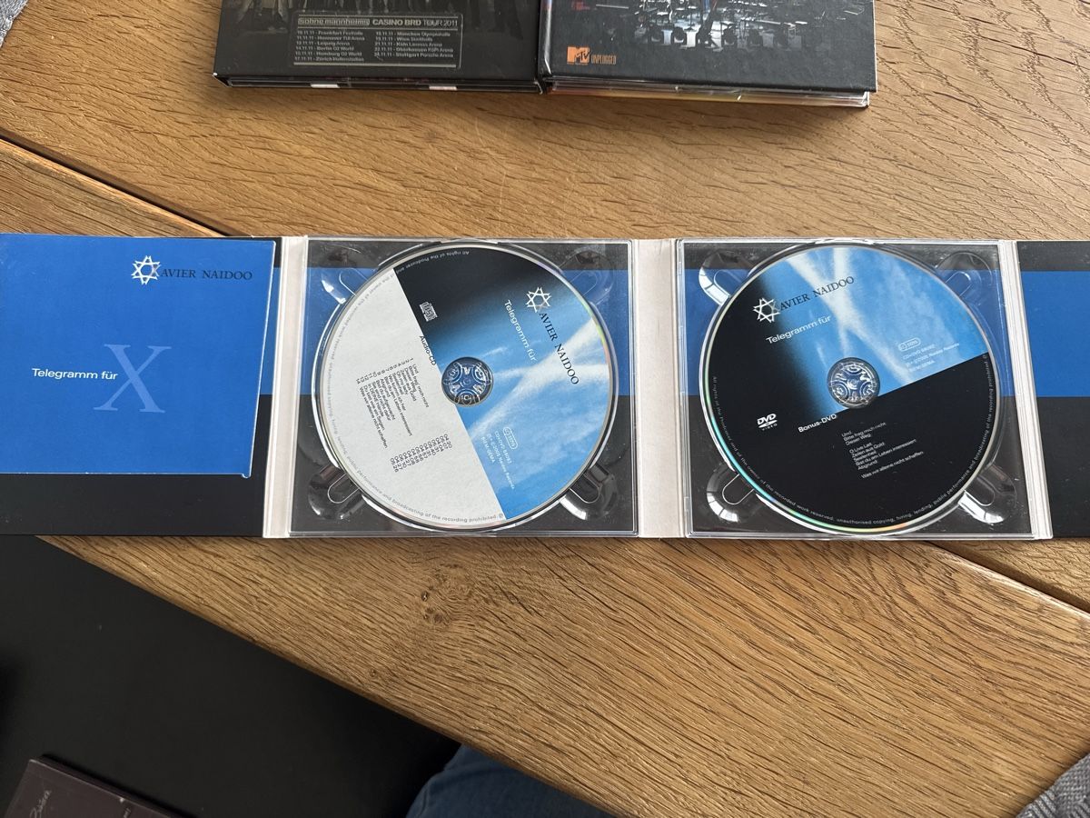 Xavier Naidoo - Telegramm für X - CD & DVD - Top Zustand! (Gebraucht ...