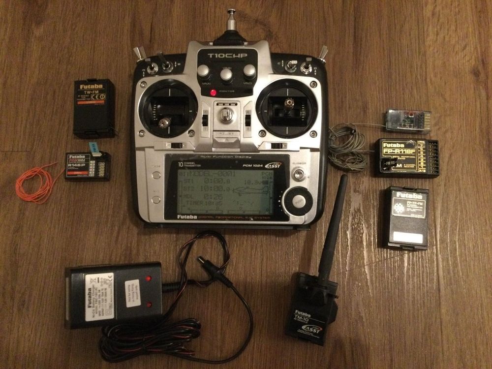 Futaba T10chp 10ch/RX/Senderpult/Tasche | Kaufen auf Ricardo