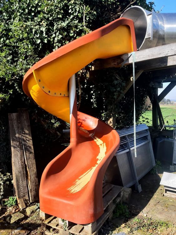 Spiralrutschbahn ca H200cm Bürli Rutschbahn Wendelrutsche (Gebraucht ...