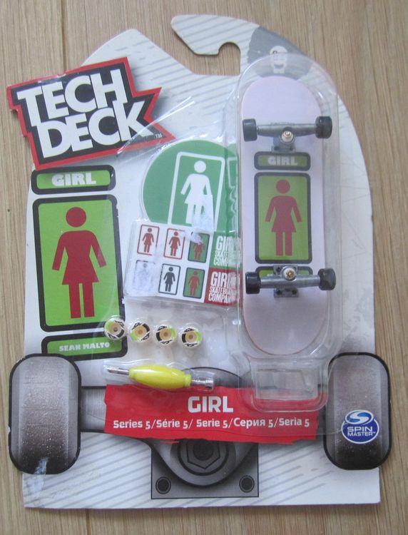 Tech Deck Girl Finger Mini Skateboard Serie 5 OVP Sammler (Neu (gemäss ...