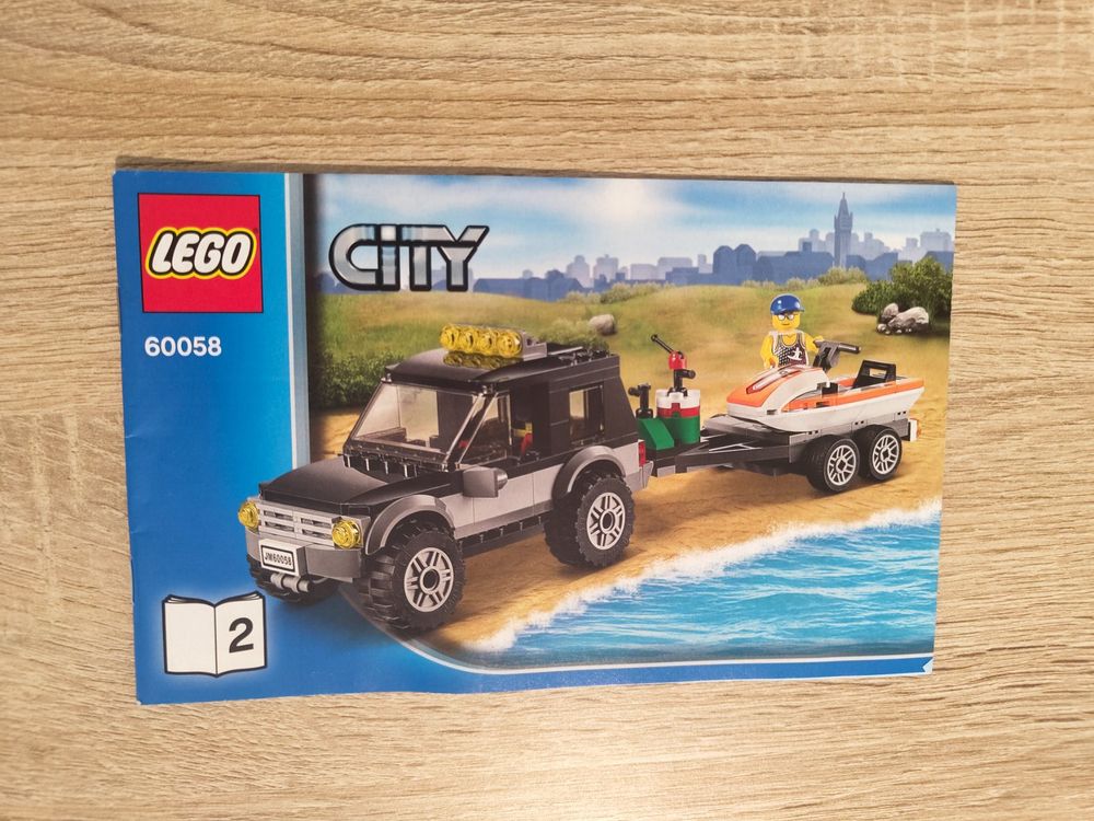 Lego 60058 Geländewagen mit Wasserfahrzeugen (Gebraucht) in Horw für ...