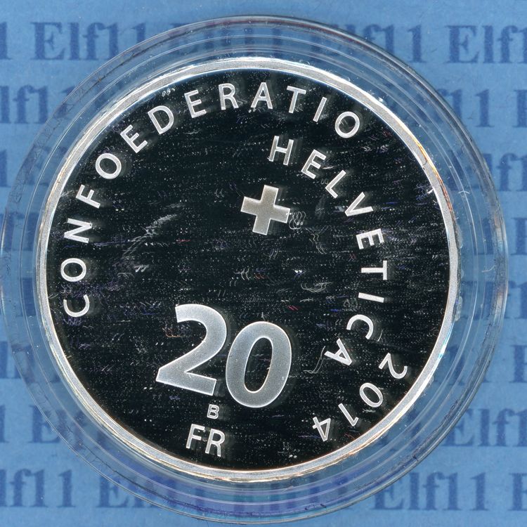 CHF__20.00 2014 50 Jahre Patrouille Suisse PP 20 Franken | Kaufen auf Ricardo