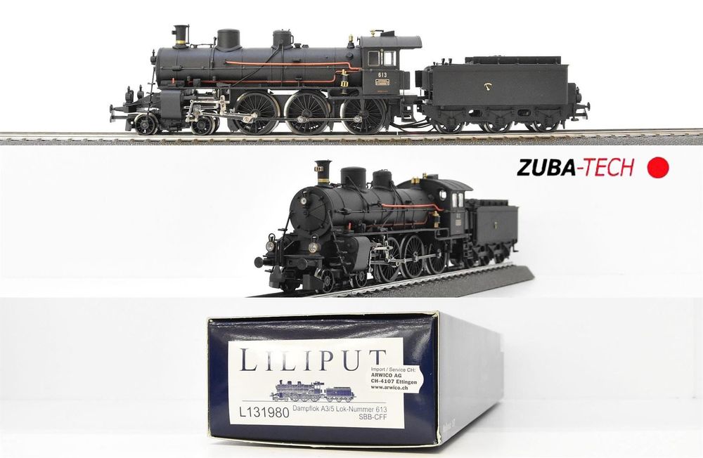 Liliput 131980 Dampflok A 3/5 SBB H0 GS (Gebraucht) in St. Gallen für CHF 143 – mit Lieferung ...