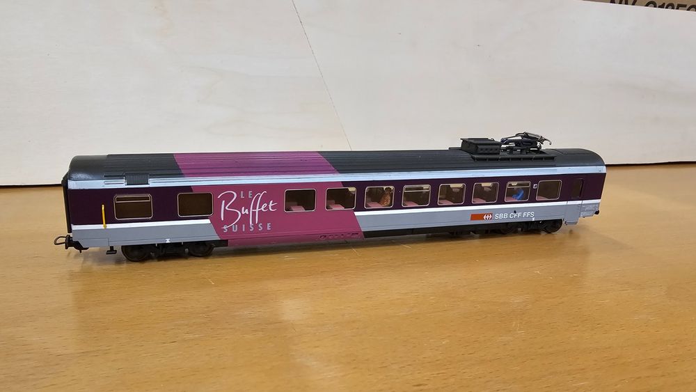 Roco / Staiber SBB WRm Speisewagen Le Buffet Suisse (Gebraucht) in Matten für CHF 3 – mit ...