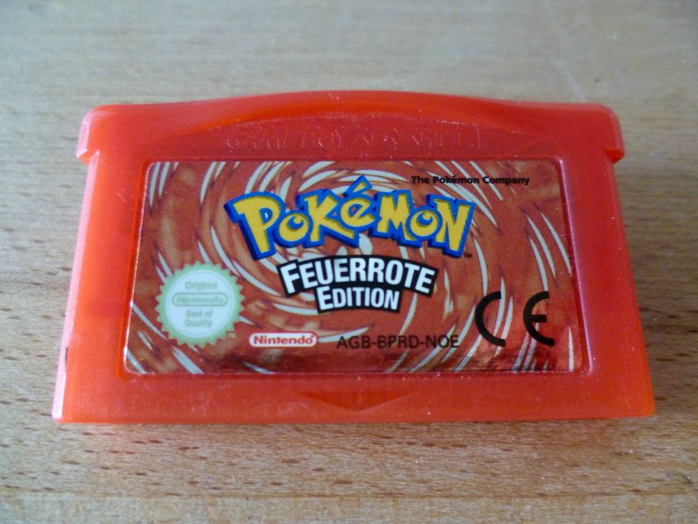 Pokemon Feuerrote Edition (D) - Game Boy Advance GBA | Kaufen auf Ricardo