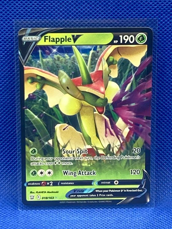 Pokemon Battle Styles / Flapple V 018 / 163 EN | Kaufen auf Ricardo