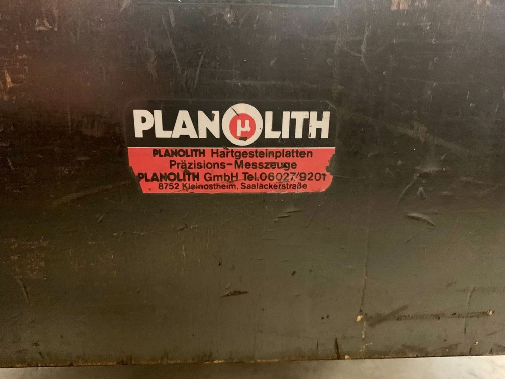 Hartgesteinplatte - Planolith mit Ständer (Füsse) (Gebraucht) in Aarau ...