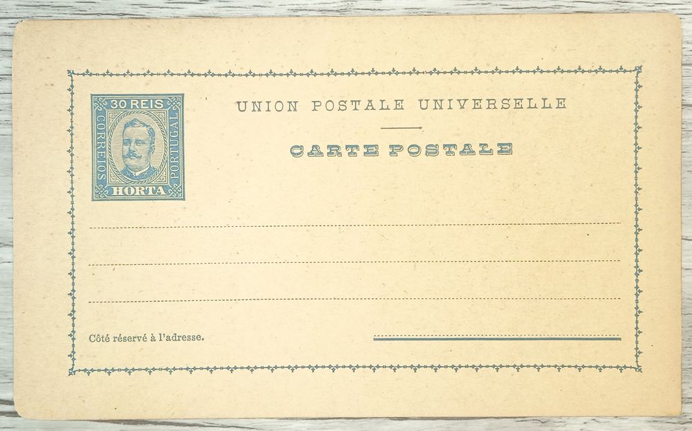 TR69 Carte Postale + Timbre Portugal / Horta (Gebraucht) in Cousset für ...