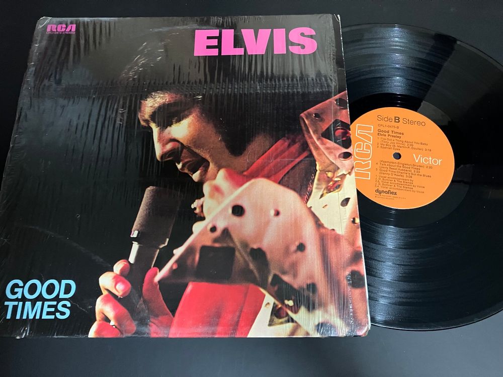 Elvis Presley / LP Good Times / USA orange (Gebraucht) in Nussbaumen AG ...