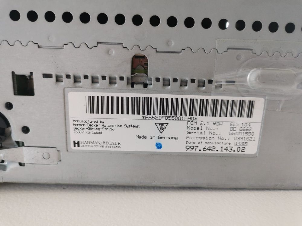 Porsche PCM 2.1 (Porsche Boxter 3.2 | Kaufen auf Ricardo