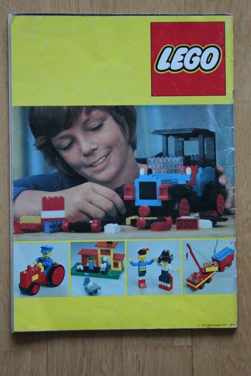 Alte Lego Bauanleitung aus dem Jahr 1975 (Gebraucht) in Münchenstein ...