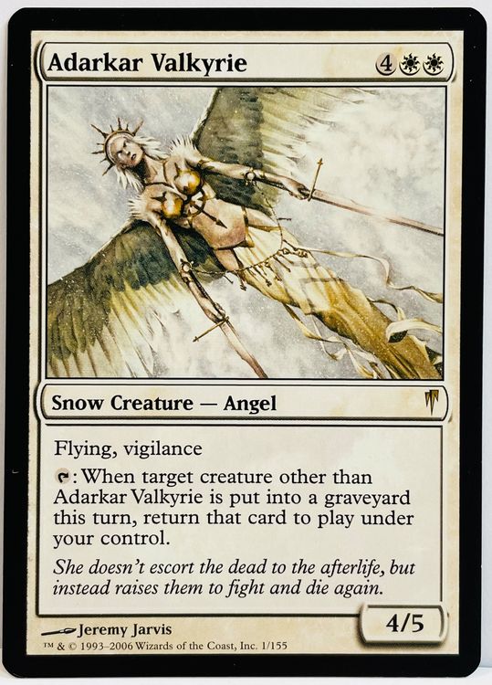 MTG - Adarkar Valkyrie (Gebraucht) in Reinach BL für CHF 1 – mit ...