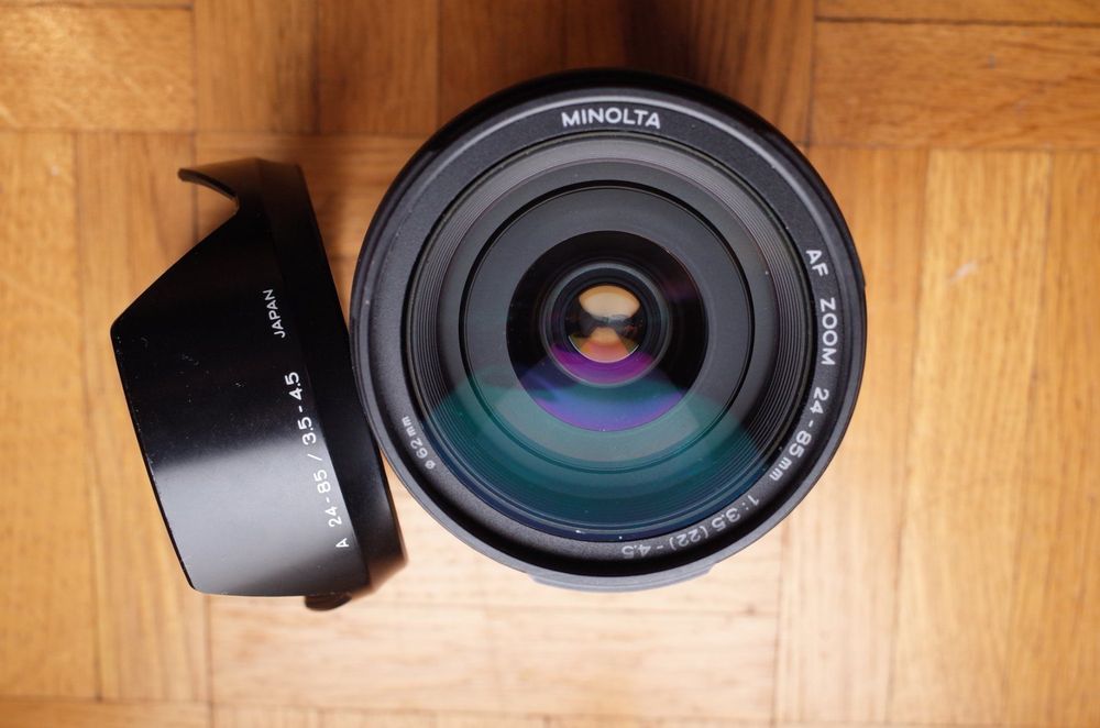 Minolta AF zoom 24 - 85 mm F3.5 - 4.5 (Gebraucht) in Grandvaux für CHF 18 – mit Lieferung auf ...