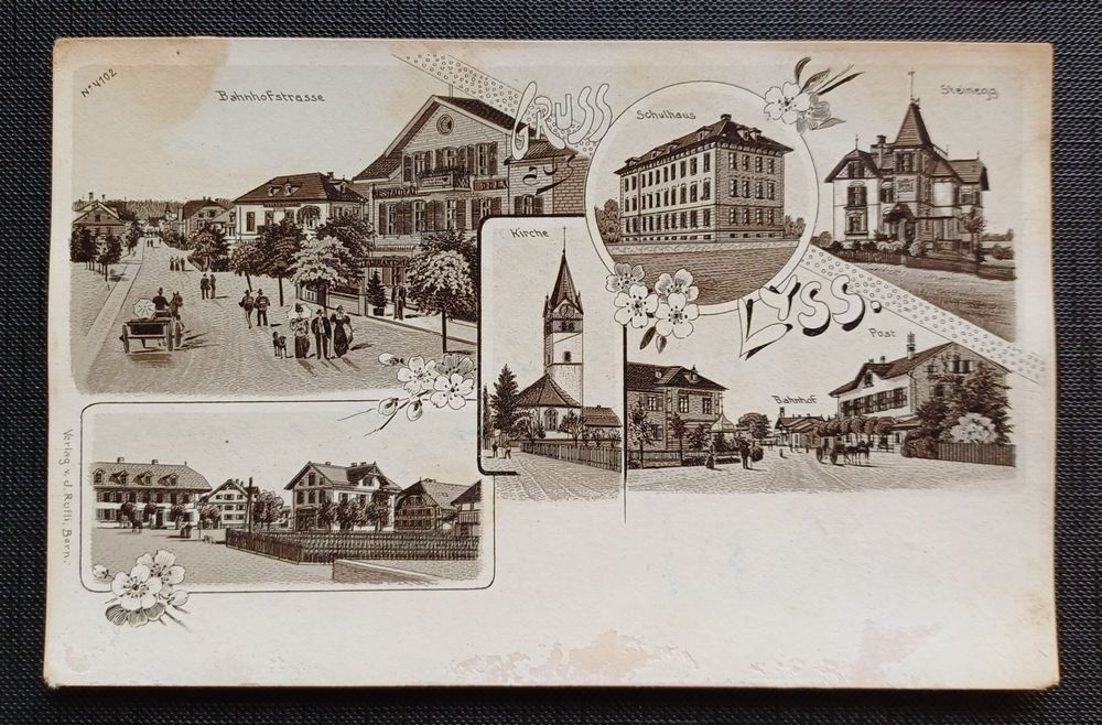 Antike AK Lyss um 1900 ab 1 Fr. (Defekt) in Brittnau für CHF 2 – mit Lieferung auf Ricardo kaufen