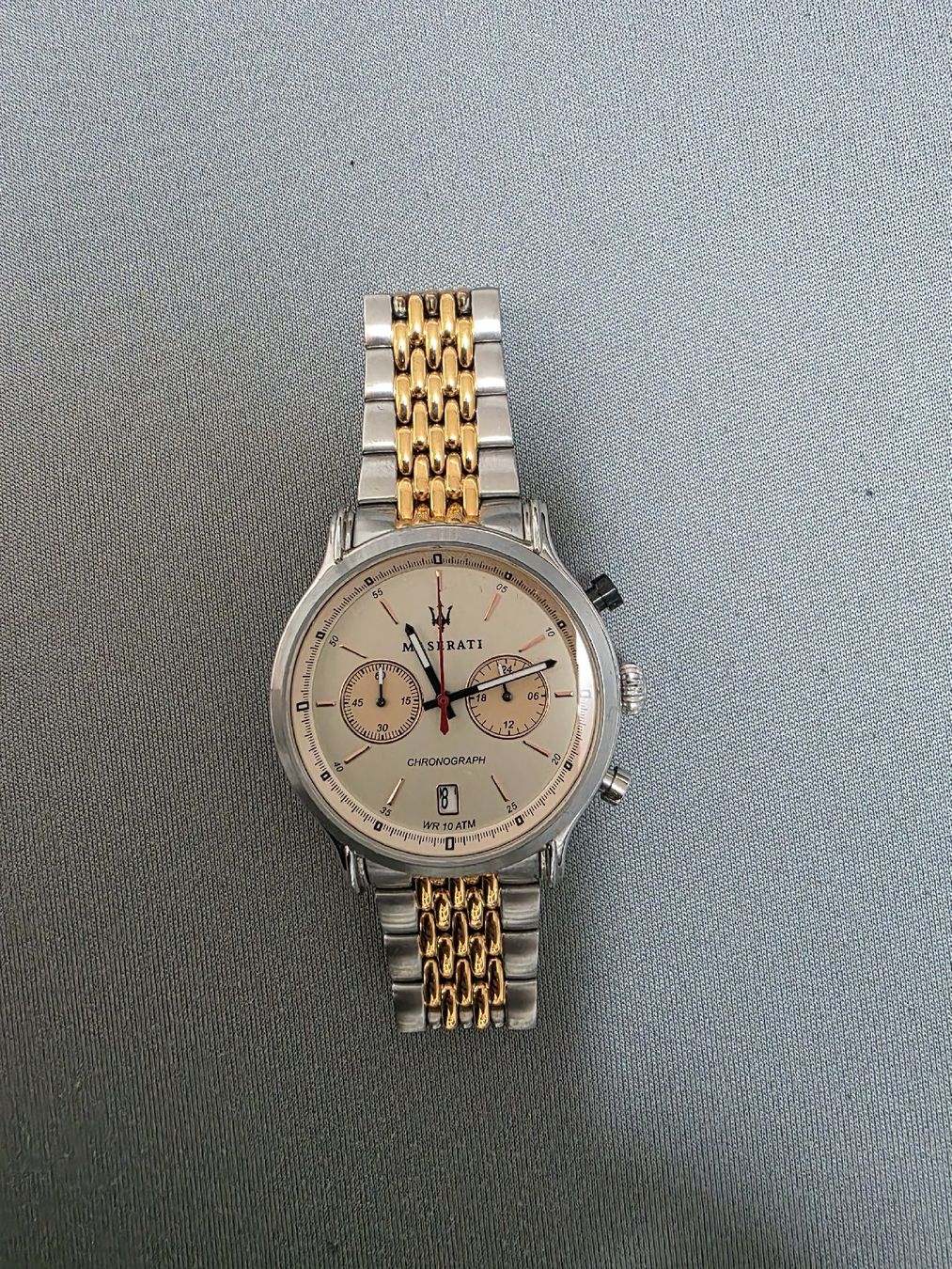 Maserati Uhr Chronograph Herrenuhr Top Zustand! 44mm (Gebraucht) in ...