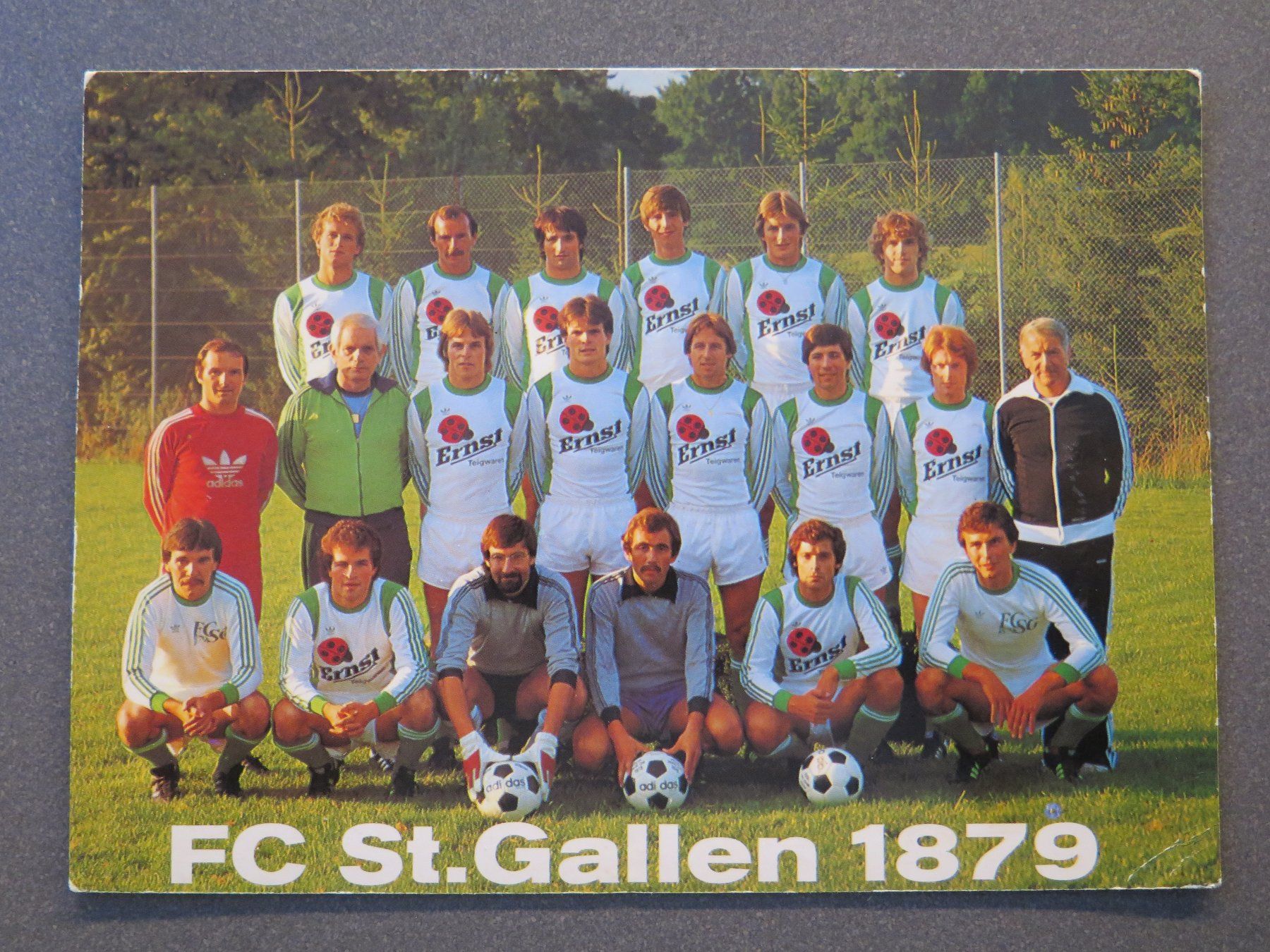 FUSSBALL - FC ST. GALLEN 1879 - 1. MANNSCHAFT 1978/79 (Gebraucht) in ...