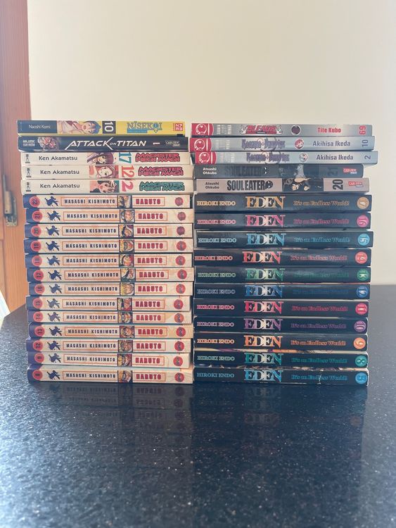 Manga 34 Stk Naruto Eden Souleater usw (Gebraucht) in Naters für CHF 35 – mit Lieferung auf ...