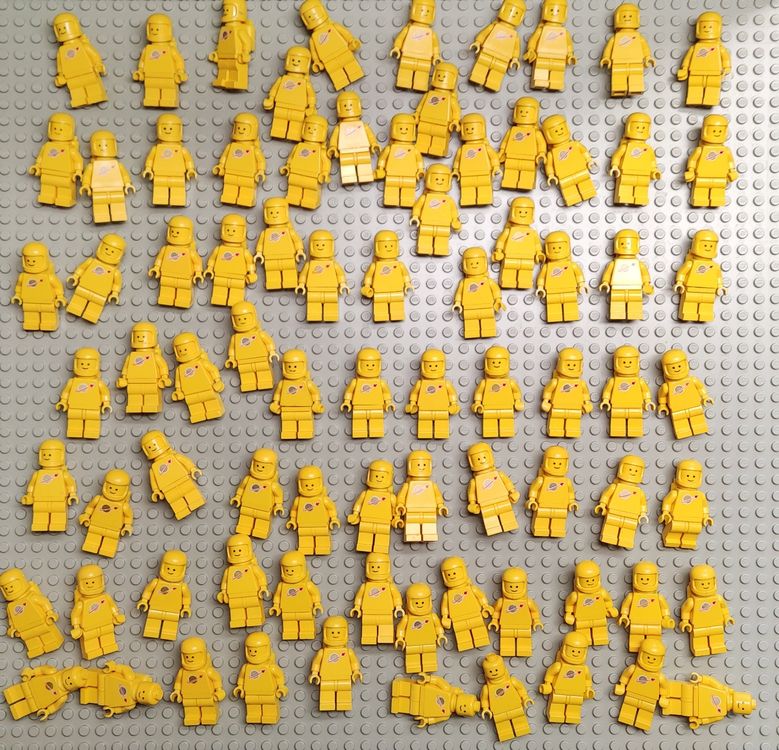LEGO - 80x Classic Space Minifiguren - gelb / yellow - sp007 | Kaufen ...