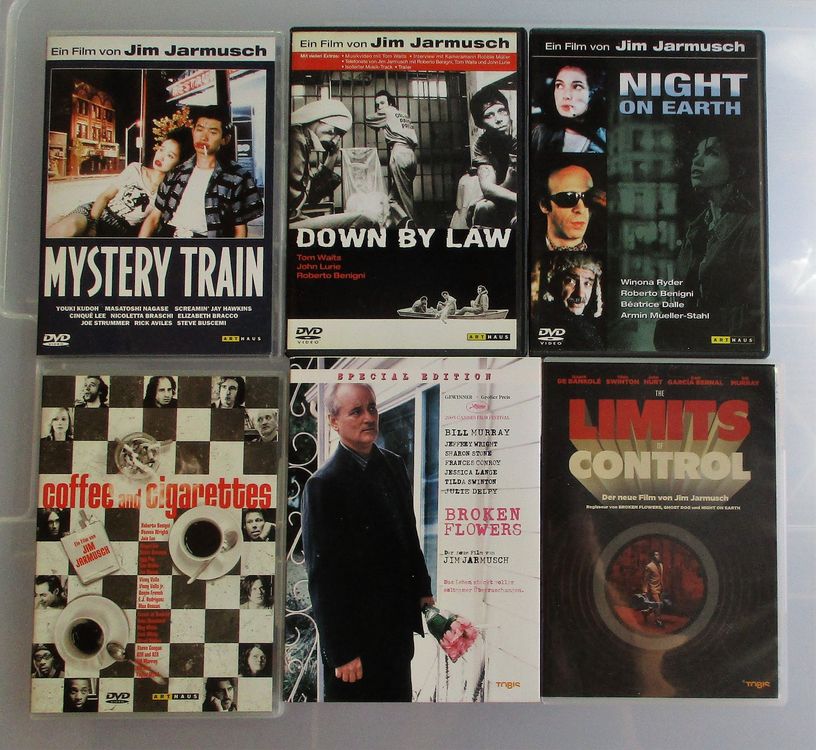 JIM JARMUSCH SAMMLUNG 10 DVD (Gebraucht) in Lichtensteig für CHF 25 – mit Lieferung auf Ricardo ...