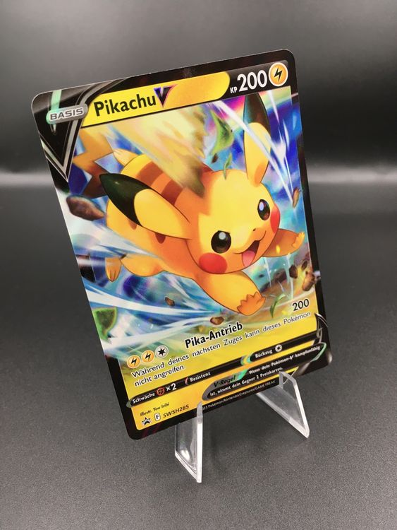 Black Star Promo SWSH285 Pikachu V -DE- | Kaufen auf Ricardo