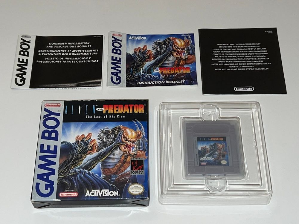 Game Boy (GB) Spiel - Alien vs Predator (OVP) - selten (Gebraucht) in ...
