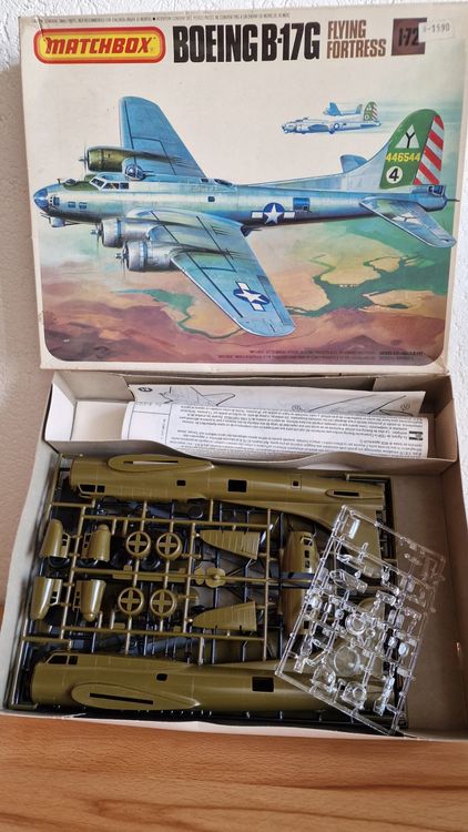 Boeing B- 17G Matchbox 1:72 Plastikmodellbau (Neuf avec emballage d ...