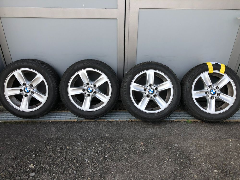 4 St. BMW 1er Original Alu mit 205/55 R 16 Winterreifen | Kaufen auf ...