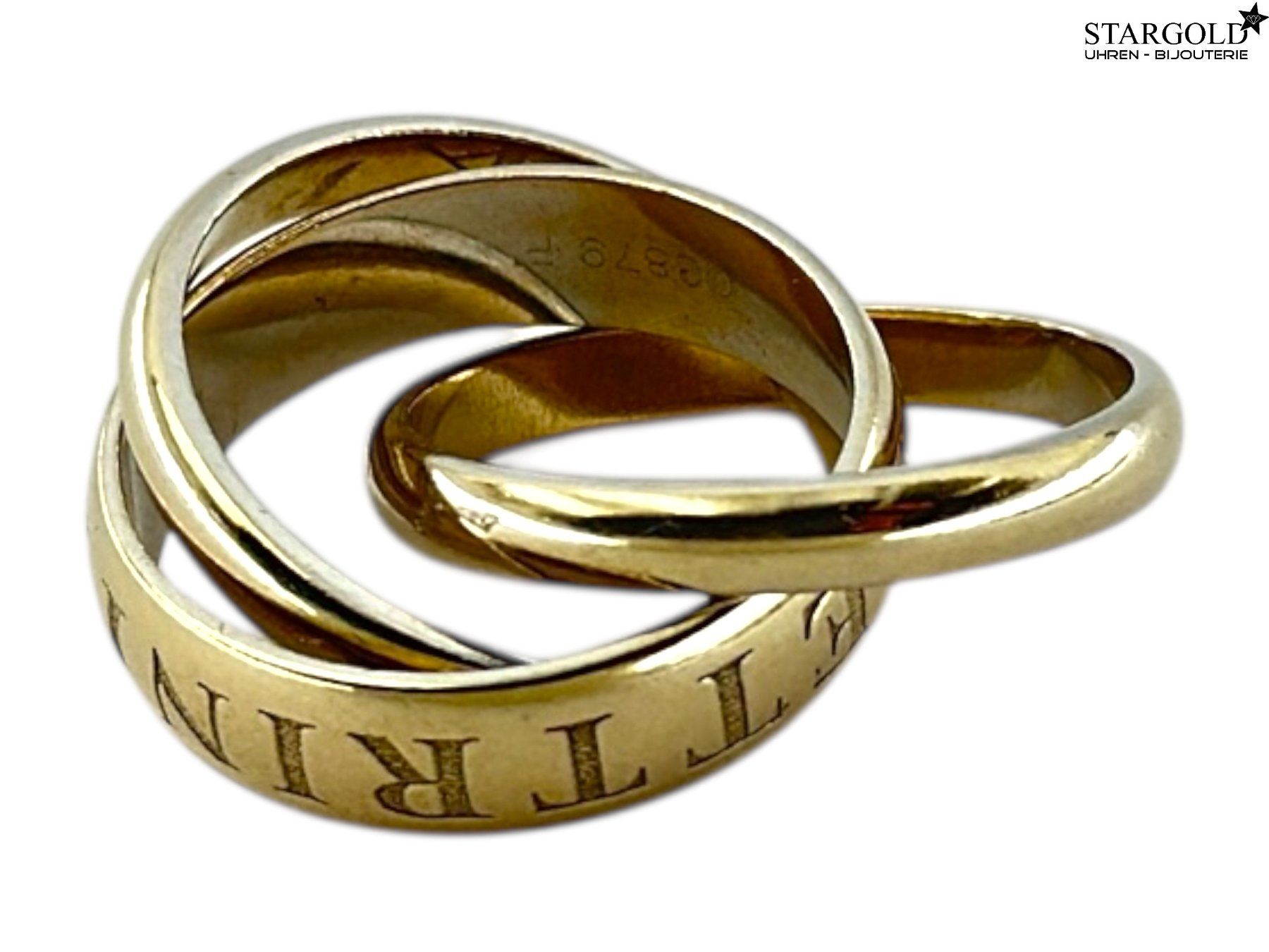 Cartier Or, Amour et Trinity Ring 18K Gold - Gr. 50 (Gebraucht) in ...