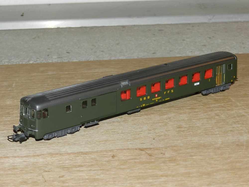 Lima H0 GL Steuerwagen mit Stirnlicht der SBB (Gebraucht) in Jona für ...