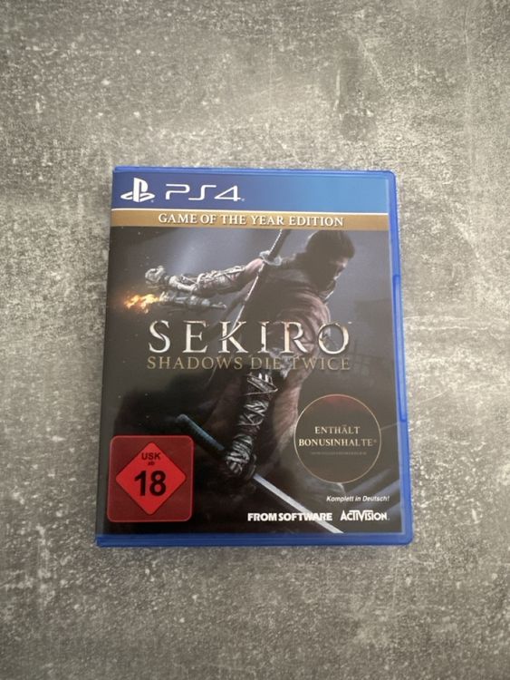 Sekiro Shadows Die Twice (Game of the Year Edition) PS4 | Kaufen auf Ricardo
