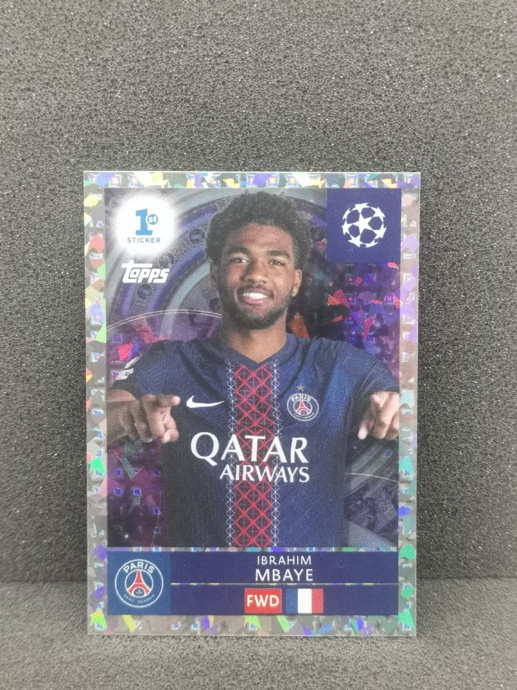 Topps Ucl 2025 /26 Sticker Ibrahim Mbaye 1st Sticker (Gebraucht) in ...