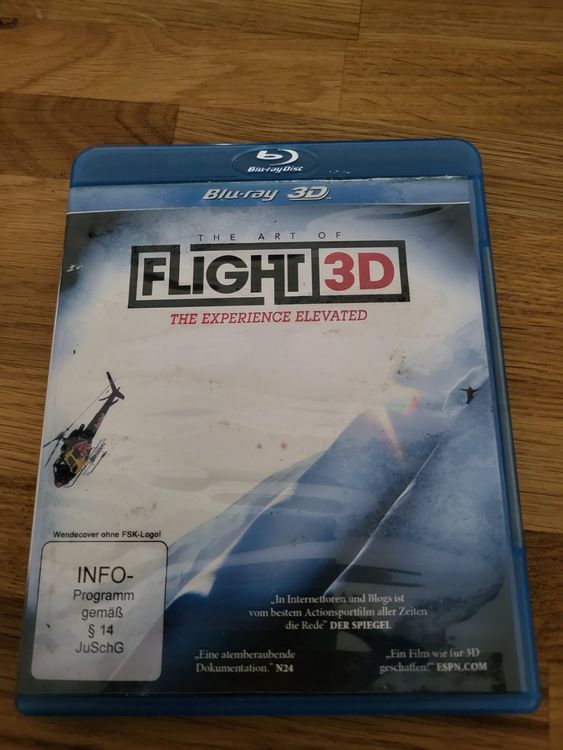 Bluray 3D - the art of Flight (Gebraucht) in Wünnewil für CHF 5 – mit Lieferung auf Ricardo kaufen