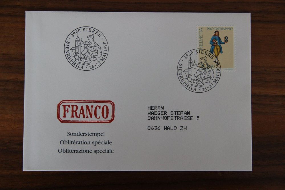 Schweiz 1990 - Sierrephila (Neu (gemäss Beschreibung)) in Jona für CHF 0.5 – mit Lieferung auf ...